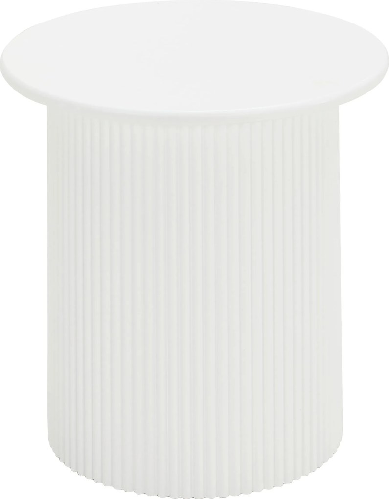 XXXLutz ODKLÁDACÍ STOLEK, bílá, kompozitní dřevo, 40/40/41 cm Xora - Online Only konferenční stolky - 008443019002