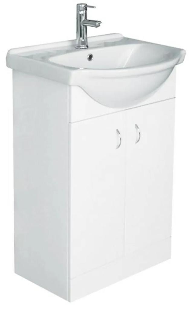 Koupelnová skříňka s umyvadlem Multi Pro 52x41,2 cm bílá PRO50SOKL | BIANO