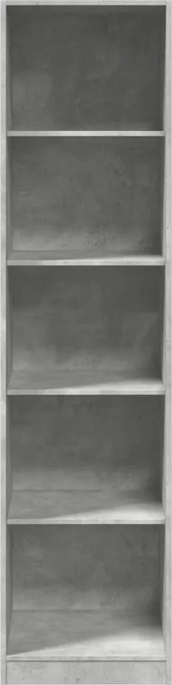 Šatní skříň betonově šedá 50 x 50 x 200 cm dřevotříska 3307714