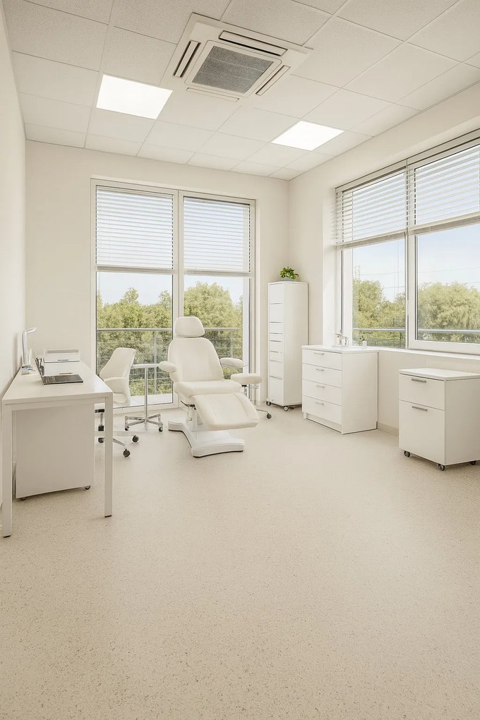Gerflor, PVC podlaha - lino Flexar Nerok 2175 Pixel Clear, na míru, šíře 2m,4m, béžová, bez podkladu, chodba / předsíň