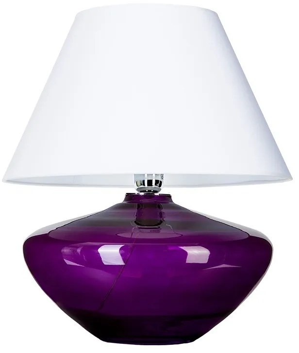 4concepts Designová stolní lampa MADRID VIOLET Barva: Bílá