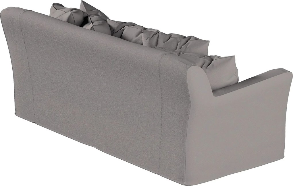 Potah na pohovku IKEA Tomelilla rozkládací barva béžová látka pletený vzor