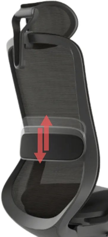 MERCURY Ergonomická kancelářská židle UNO - černá síťovina