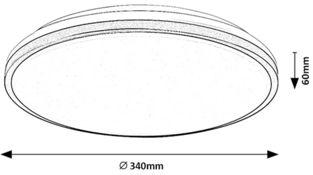 Rabalux SLAVA LED koupelnové svítidlo 75058