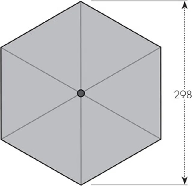 Doppler ACTIVE 300 cm antracit