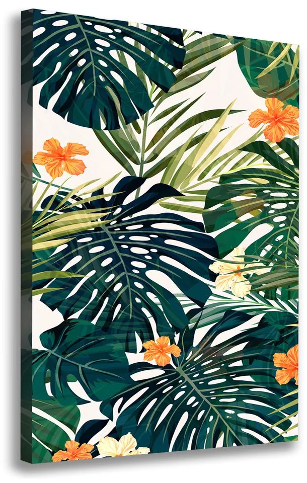 Wallmuralia Foto obraz canvas Havajský vzor 70x100 cm