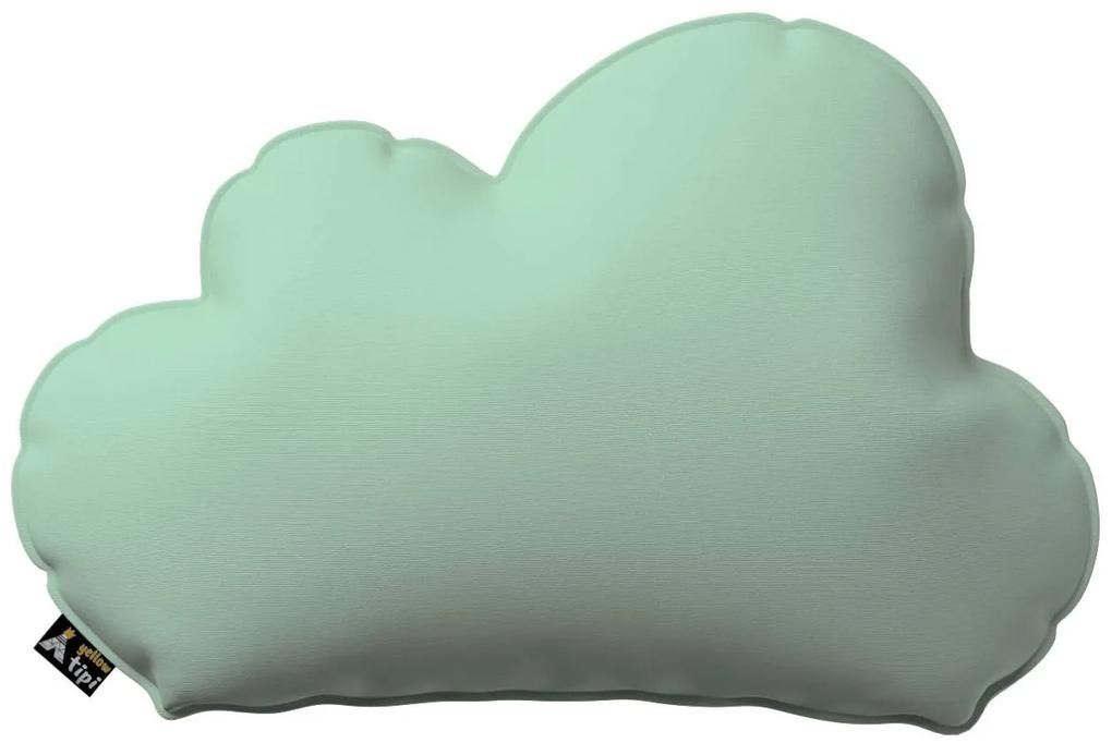 OnaDnes -20% Yellow Tipi Eukalyptově zelený polštář ve tvaru mráčku Soft Cloud 55 cm
