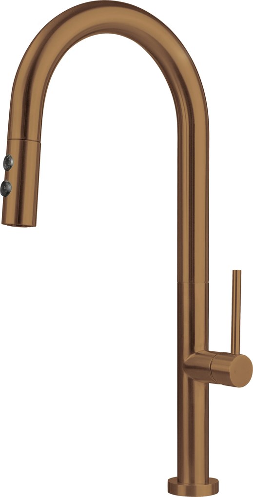 Deante Olfato, vysoká dřezová baterie, broušený bronz, DEA-BQO_C72M