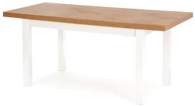 HALMAR TIAGO jídelní stůl dub lancelot/bílý