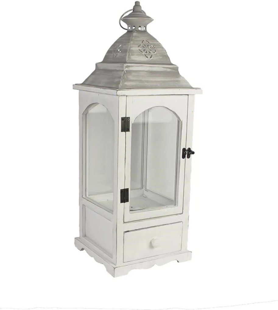 Dřevěná lucerna Morex D3125, střední, 66 cm