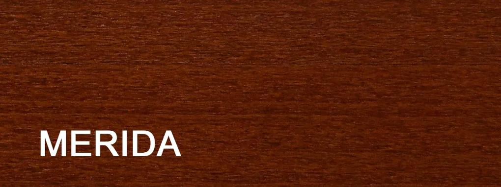 Krajča Manželská postel z masivu Alfarnate 200 x 200 cm (dub) Povrchová úprava: Bezbarvý olej OSMO, Druh dřeva: Dub, Barva čalounění: Červená