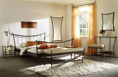 Nábytek ATIKA s.r.o. Kovová postel JOLLY Barevne provedení: na přání dle RAL, Rozměr: 100 x 200 cm