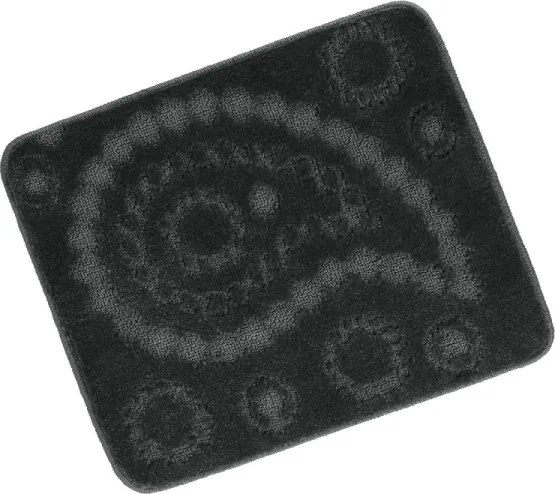 Bellatex koupelnová předložka BANY 60x50 cm bez výkroje Kašmír Šedá