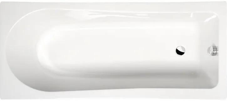 POLYSAN - LISA obdélníková vana 160x70x47cm, bílá (86111) Polysan