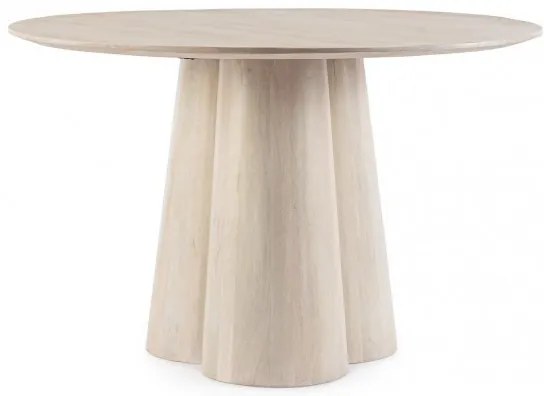 BIZZOTTO Jídelní stůl NASSOR světlý 120 cm 0747188