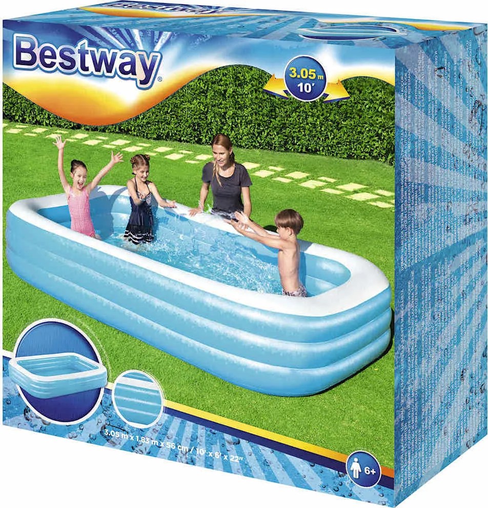 Bestway Nafukovací bazén 305 x 183 x 56 cm [92108]