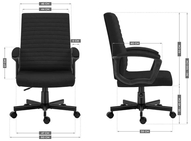 Huzaro Kancelářská židle Boss 2.5 - černá