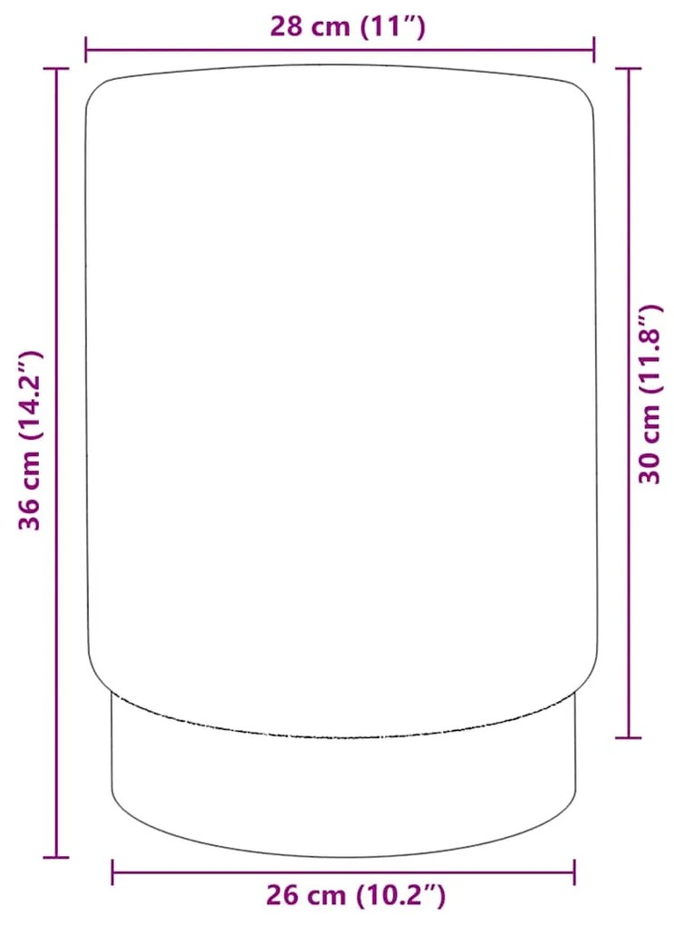 vidaXL Marketos Stolička černá a zlatá samet 28 x 36 cm