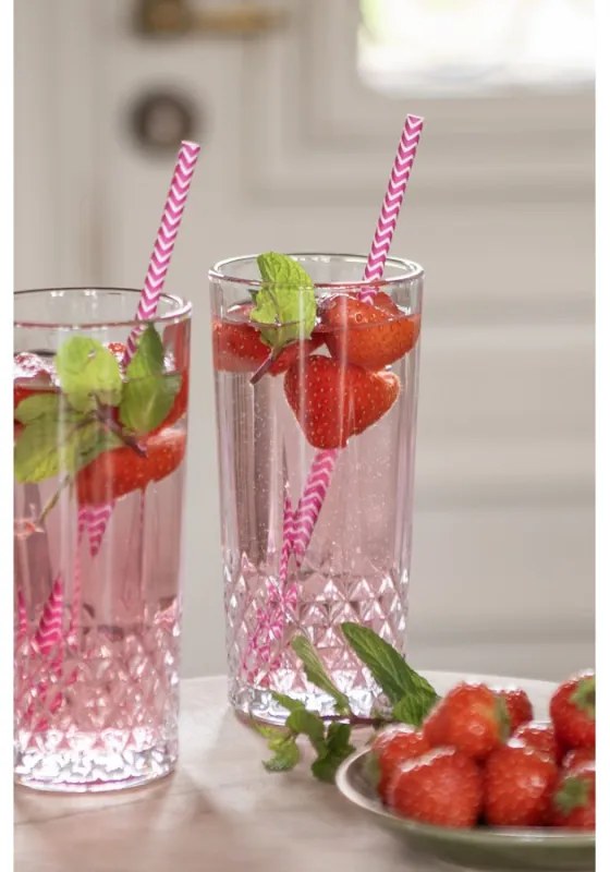 Vysoká sklenička s ornamenty – 320 ml