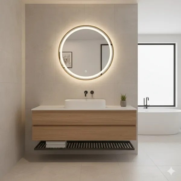 Zuma Line 3117 - LED Stm. koup. zrcadlo 36W/230V 3000/4000/6000K pr. 80 cm IP44