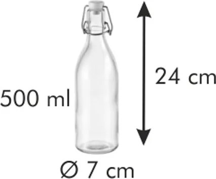 TESCOMA Láhev s klipem DELLA CASA 500 ml