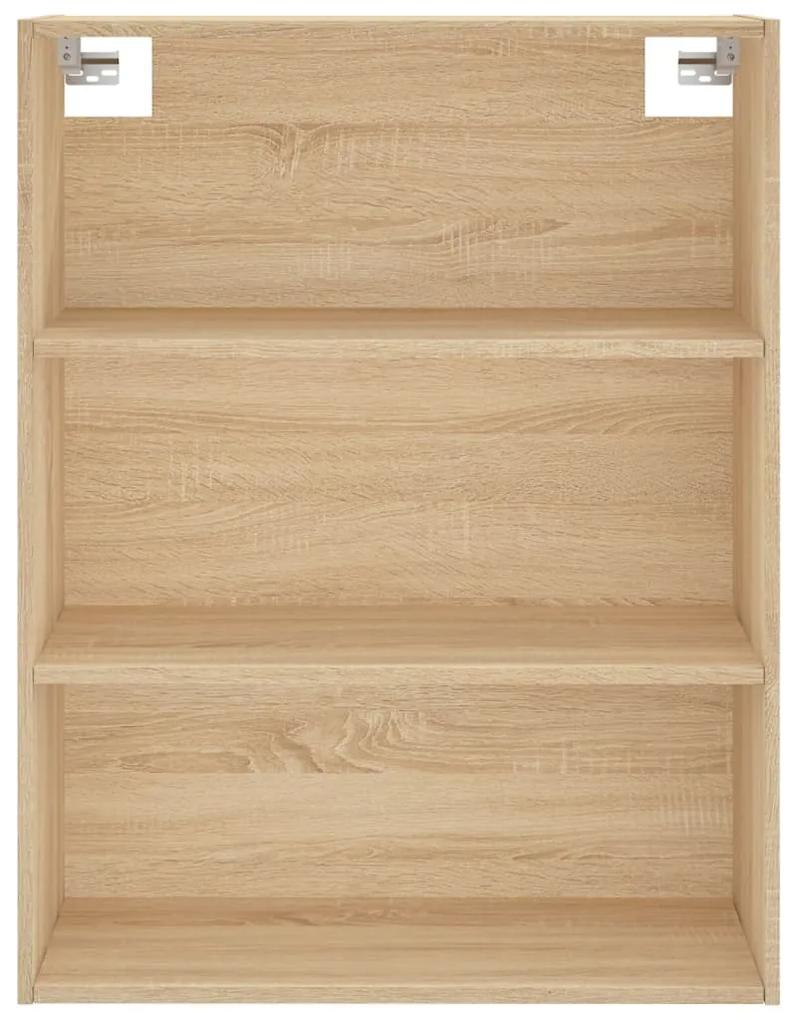 Skříň highboard dub sonoma 69,5 x 34 x 180 cm kompozitní dřevo,  3190024