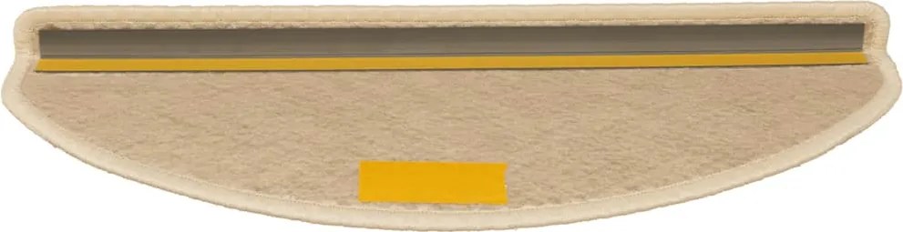 Samolepicí rohože na schody Sisal-Look 30 ks 65x21x4 cm Berber 3365881