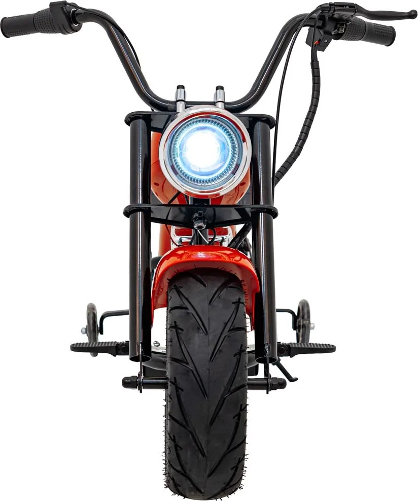 Ramiz Motocykl Chopper Warrior oranžový
