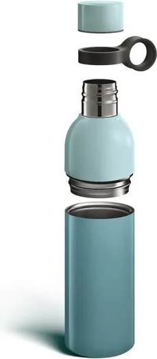 TESCOMA Termoláhev rozkládací CONSTANT PASTEL 0,5 l, nerez, modrá
