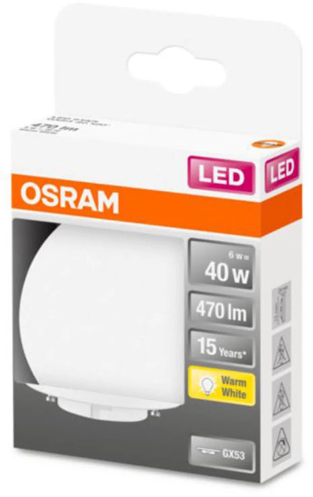 OSRAM Star Special LED žárovka GX53 6W 2 700K opál