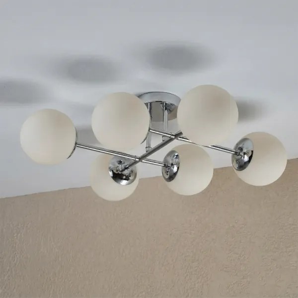 BRILAGI - Přisazený lustr MALONY 6xE14/20W/230V lesklý chrom