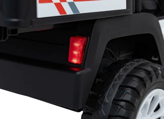 Elektrické autíčko Pick-Up Champion bílé