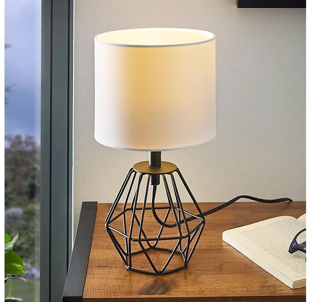 Eglo 95789- Stolní lampa CARLTON 2 1xE14/60W/230V