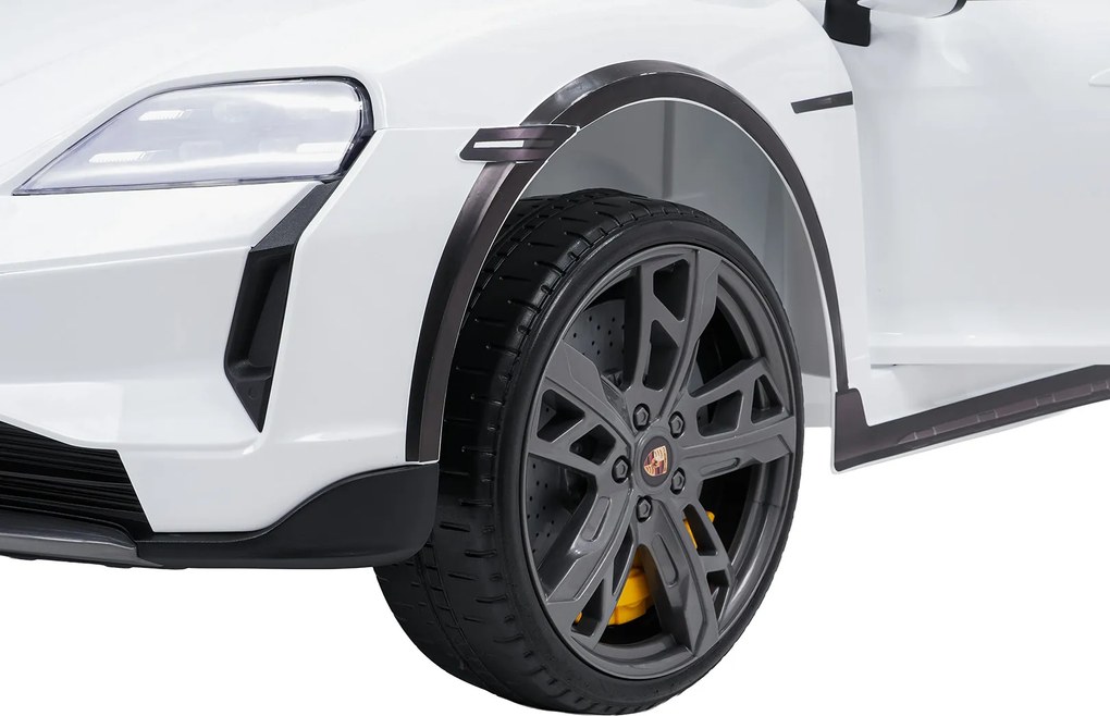 Ramiz Porsche Taycan Turbo S bílé autíčko