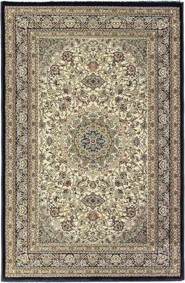 B-Line Modrý kusový koberec Tashkent 111X 120x180 cm