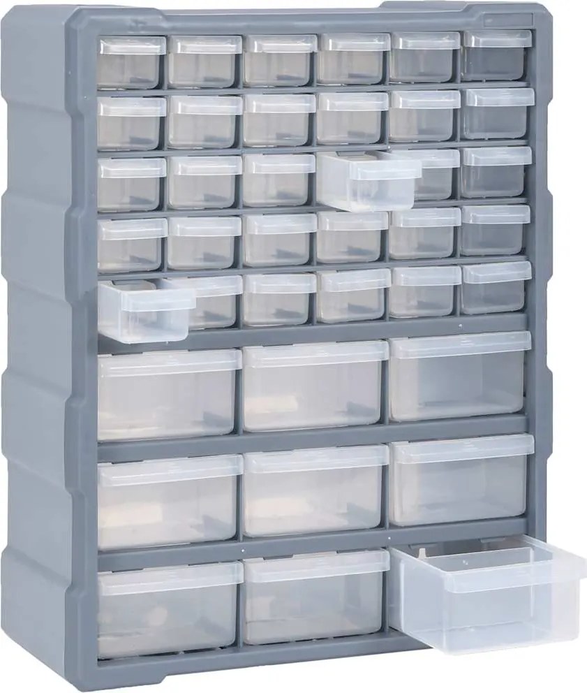 Organizér s 39 zásuvkami 38 x 16 x 47 cm 147586