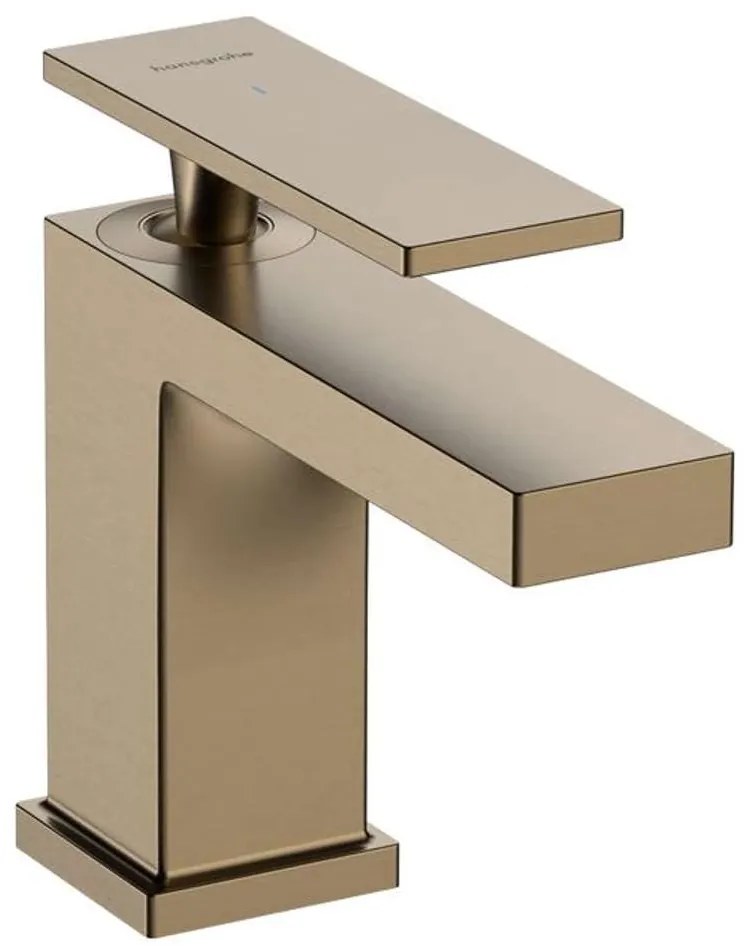 Hansgrohe Tecturis E - Umyvadlový ventil, pro studenou vodu, EcoSmart+, kartáčovaný bronz 73013140