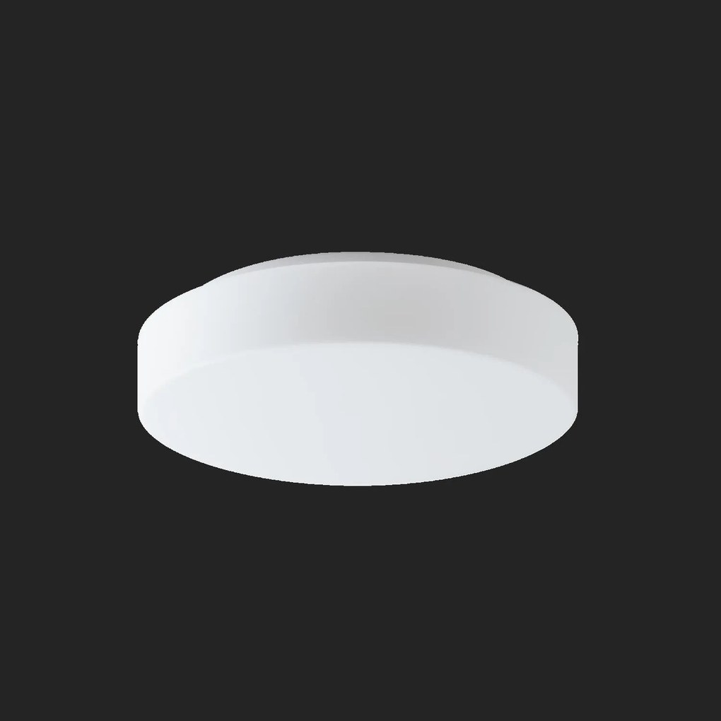 OS ELS70413 ELSA 3 IP stropní/nástěnné skleněné svítidlo bílá IP65 3000 K 20W LED HF nouzové kombinované 3 h (původní kód OS 70413) - OSMONT