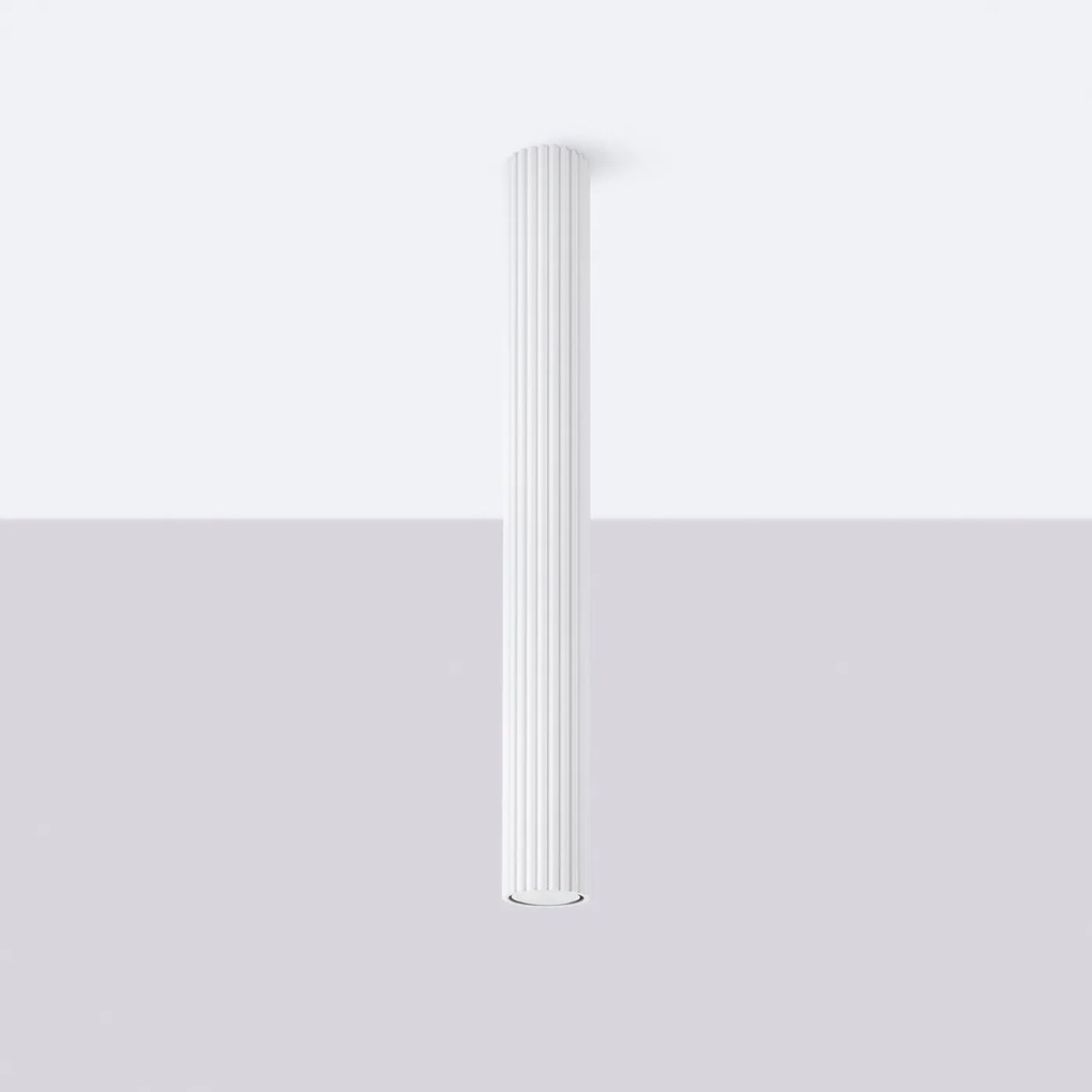 Sollux Lighting Stropní svítidlo KARBON 60 bílé