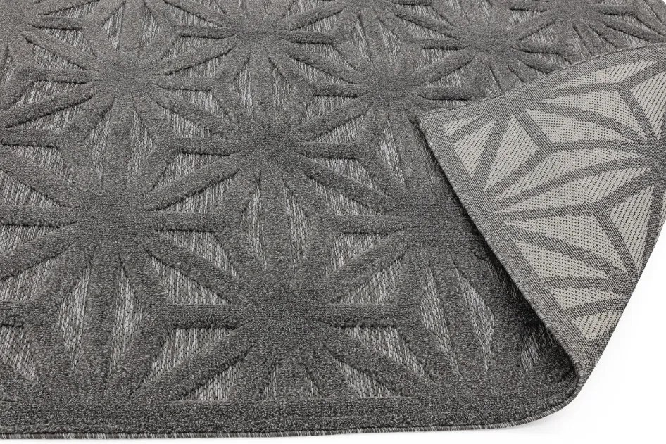 Tribeca Design Kusový koberec Secco Anthracite Star Rozměry: 80x150 cm