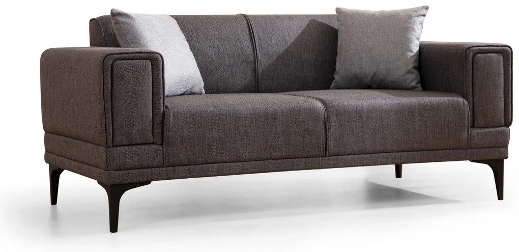 Hanah Home Dvoumístná pohovka HORIZON tmavě šedá 170 cm
