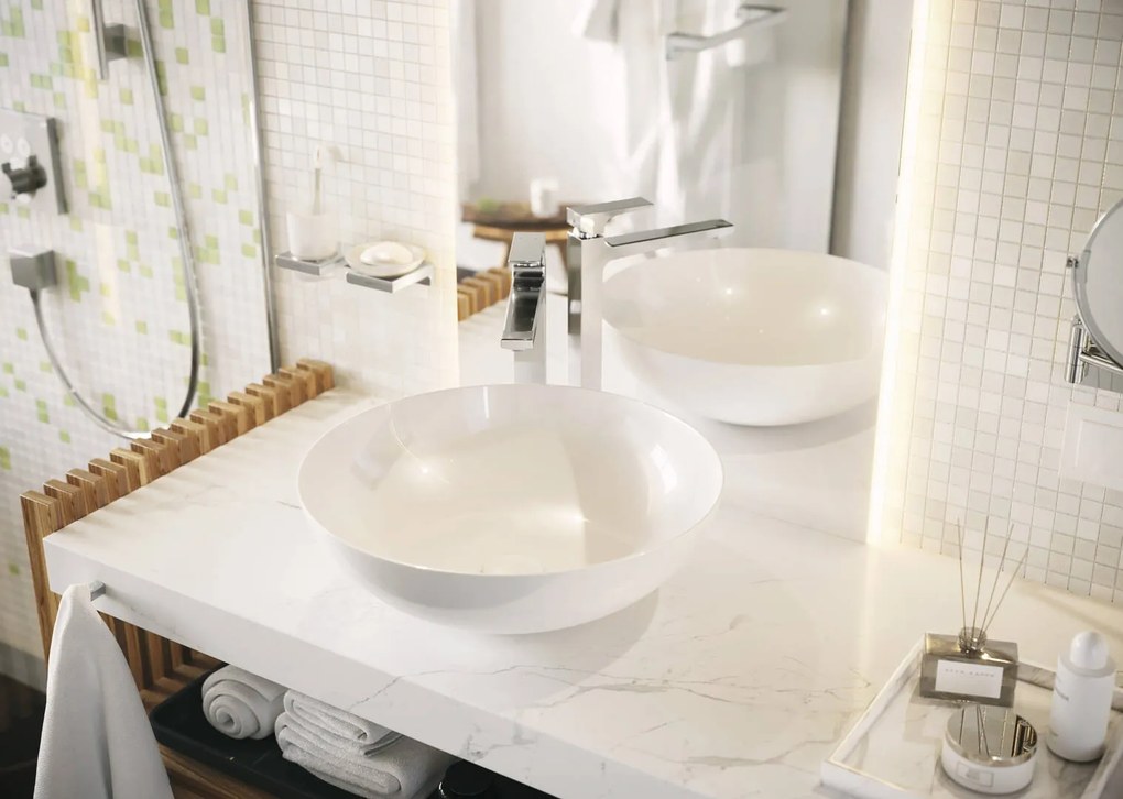 Hansgrohe Shower Select, termostatická baterie pod omítku, na 2 výstupy, chromová, 15763000