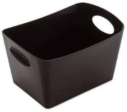 Škopek do koupelny BOXXX, kontejner, velikost S - barva černá, KOZIOL