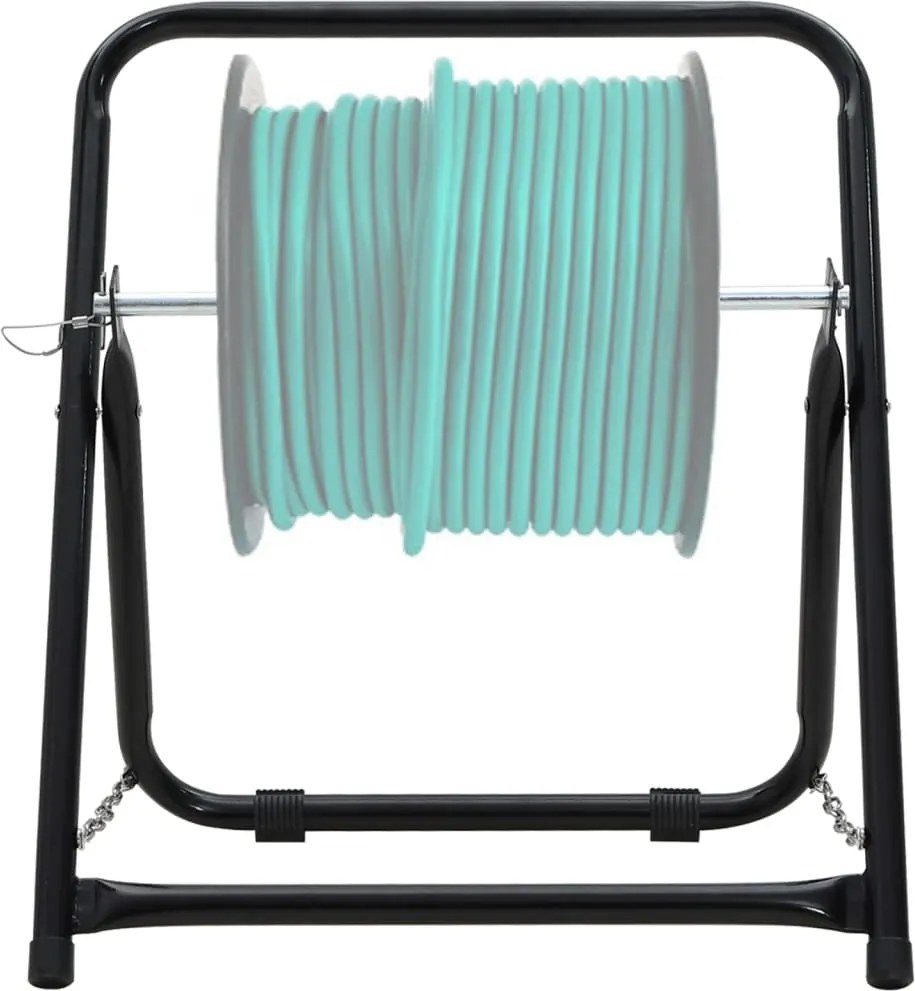 Stojan na hadici 48 cm 45 kg černá ocel s práškovým nástřikem 156041
