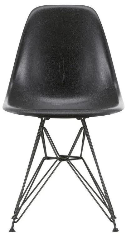 Vitra Židle Eames Fiberglass DSR, elephant hide grey/black