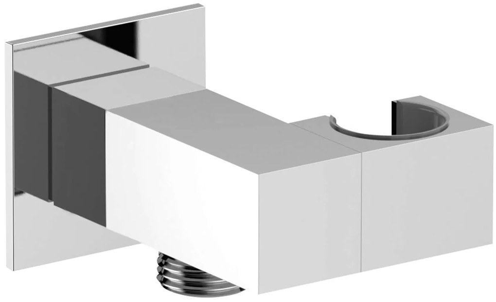 Sapho - Držák sprchy s vyústěním, chrom SG301
