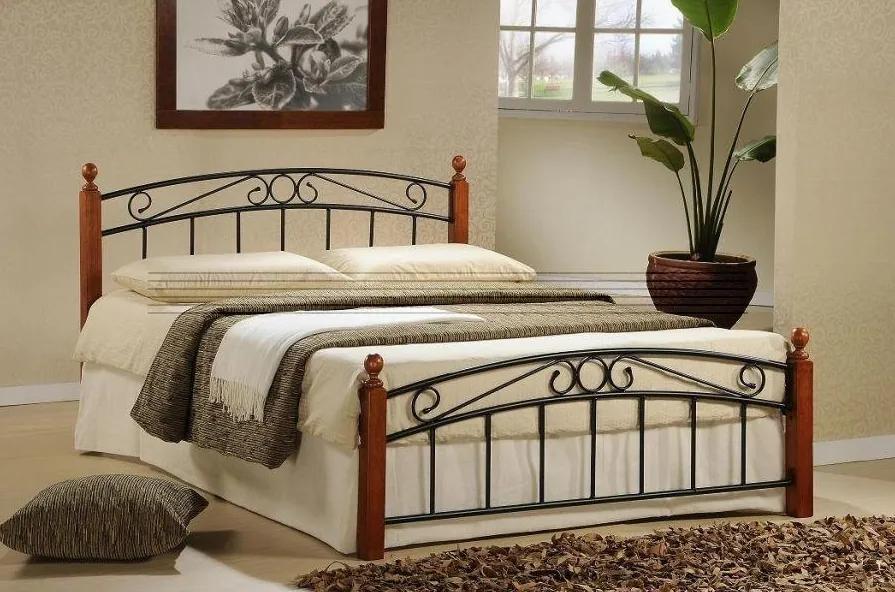 postel, dvojlůžko Falco Dorka, 160x200 cm s lamelovým roštem