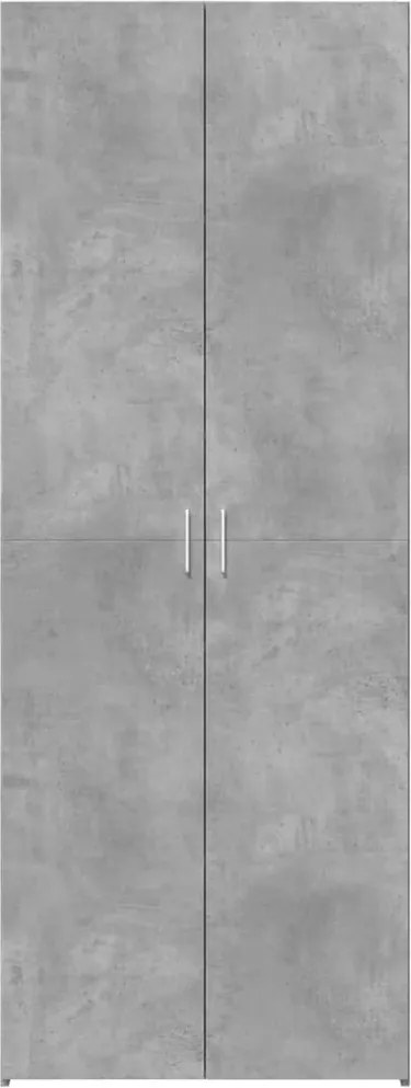 Skříň highboard betonově šedá 70x42,5x185 cm kompozitní dřevo 3281423
