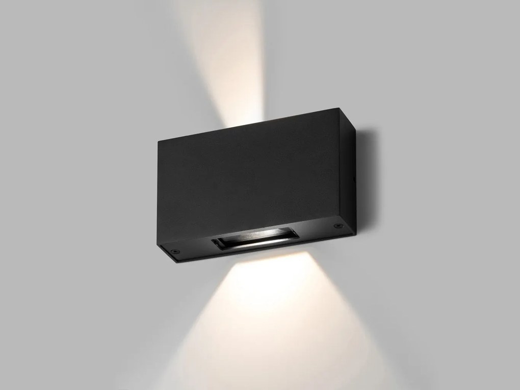 LED2 5131334D LED2 Venkovní nástěnné svítidlo BLADE, A DALI/PUSH 2x6W 3000K antracit - LED2 Lighting