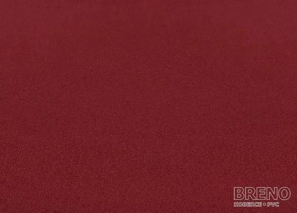 Breno Metrážový koberec NOBLE 20 červený, šíře 400 cm, Červená